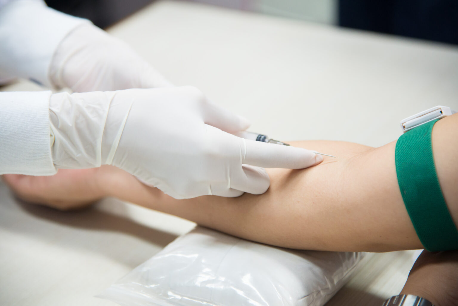 Blutabnahme bei Ihrem Facharzt im The Aurora Ärztezentrum Wien